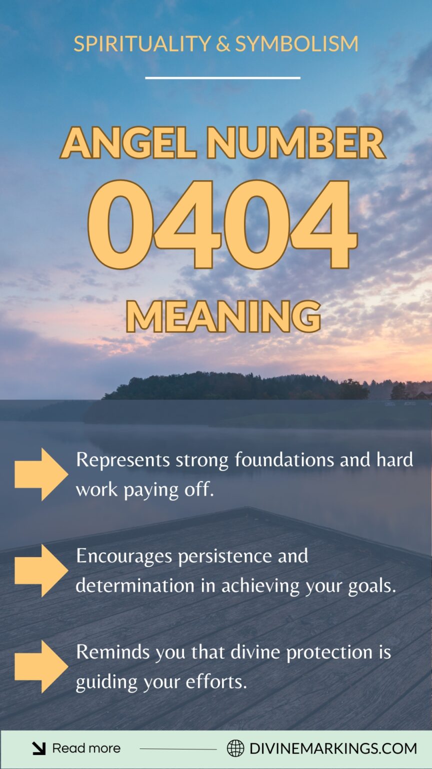 0404 Angel Number Meaning: [Spirituality & Symbolism]