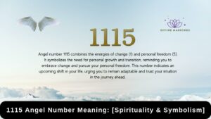 Angel Number 1115 Meaning: [Spirituality & Symbolism] – Divine Markings