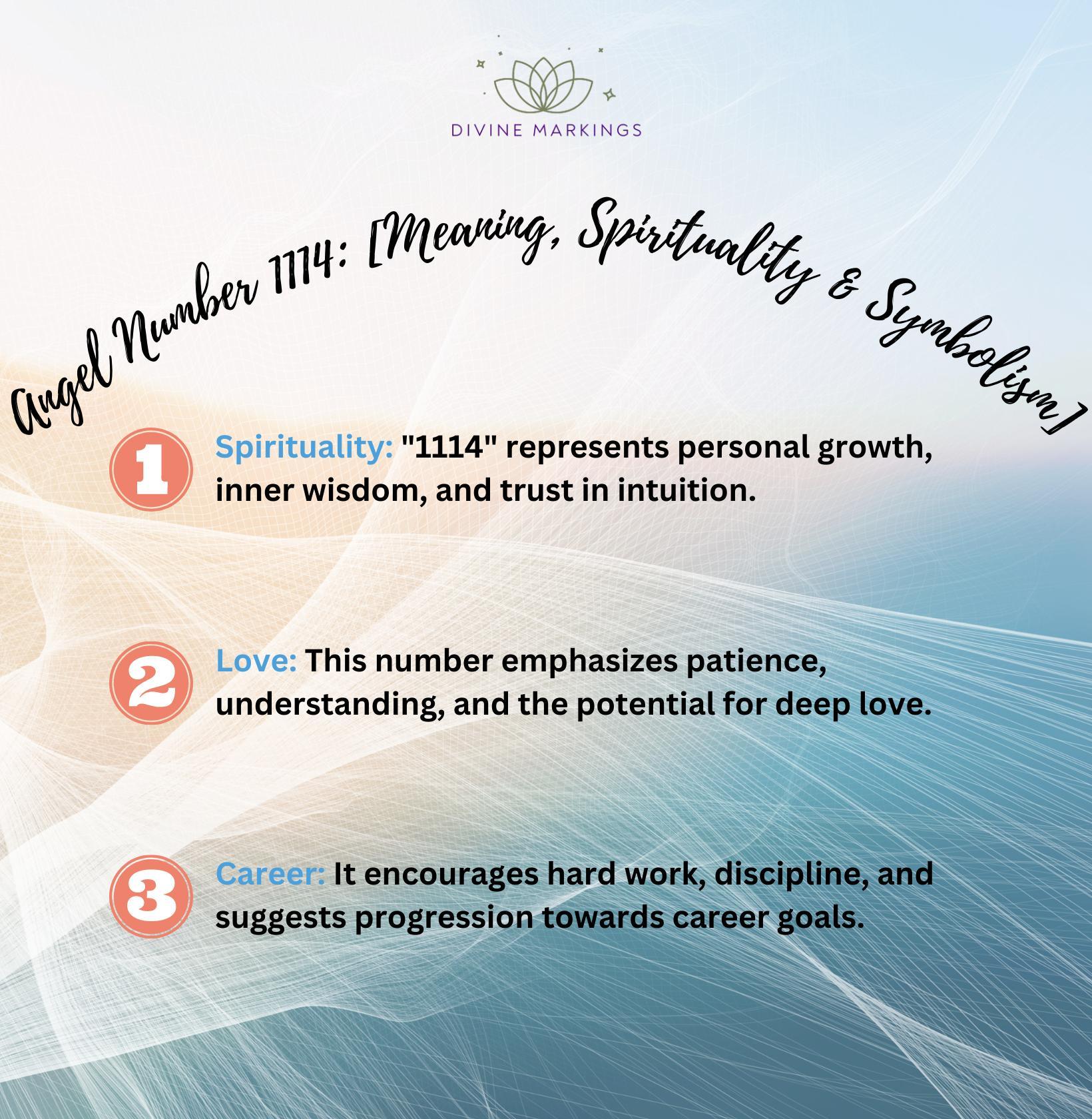 1114 Angel Number Meaning: [Spirituality & Symbolism]