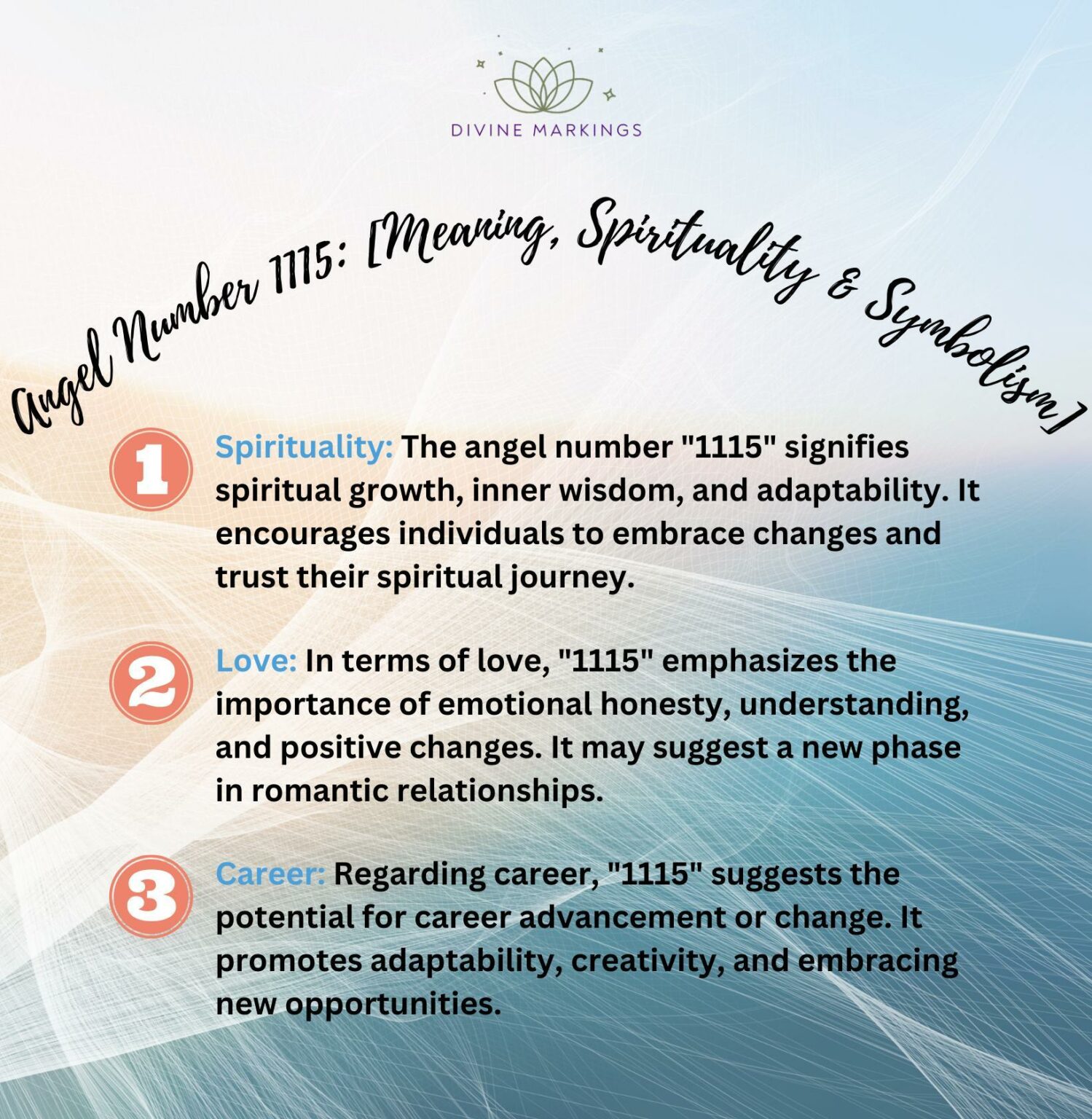 Angel Number 1115 Meaning: [Spirituality & Symbolism]