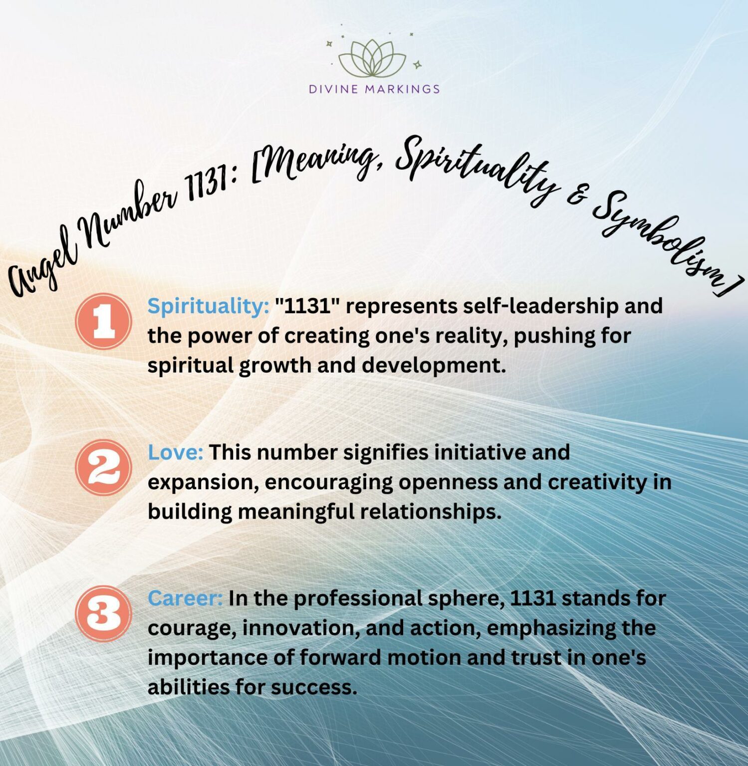 1131 Angel Number Meaning: [Spirituality & Symbolism]