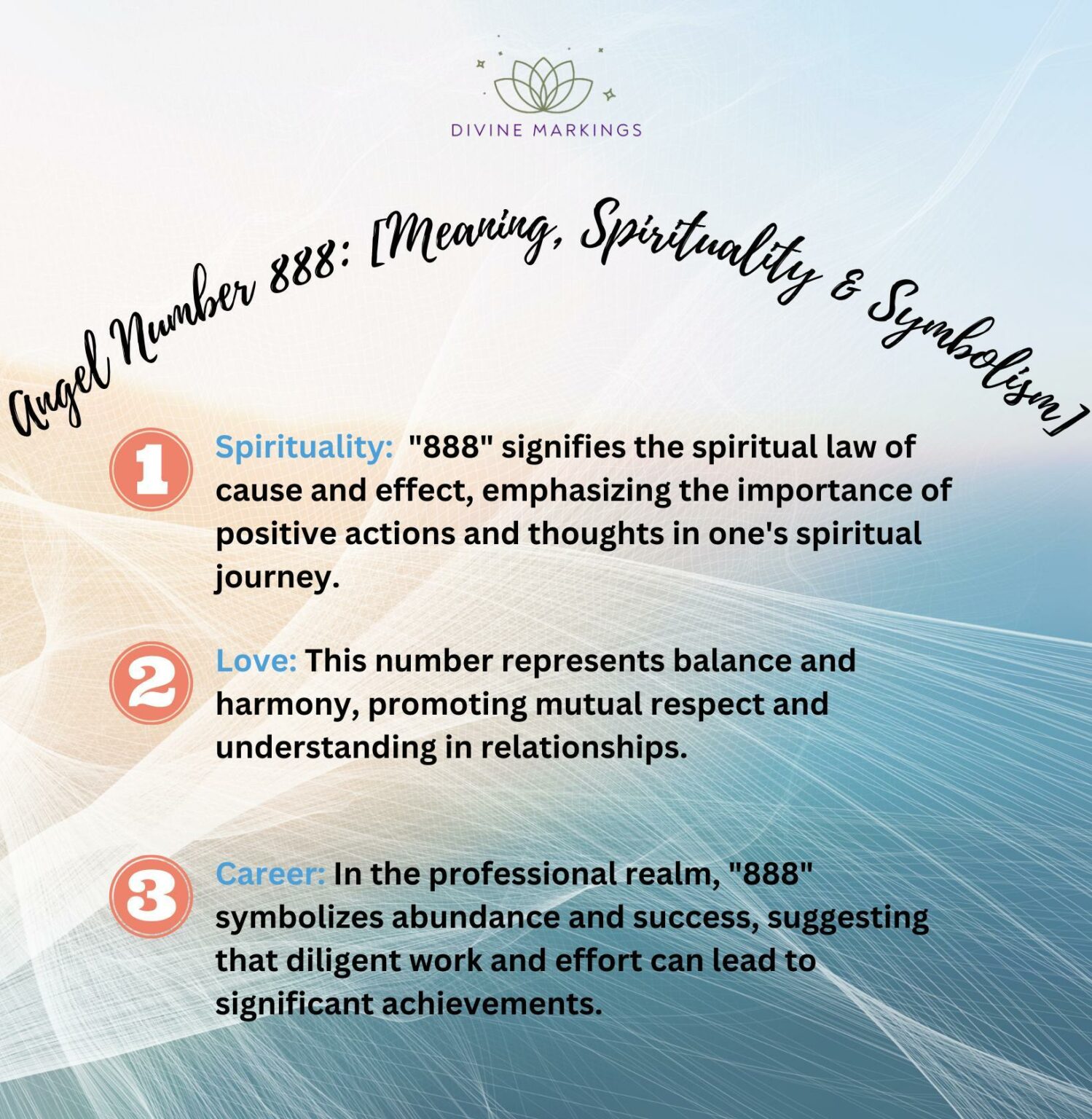 888 Angel Number Meaning: [Spirituality & Symbolism]