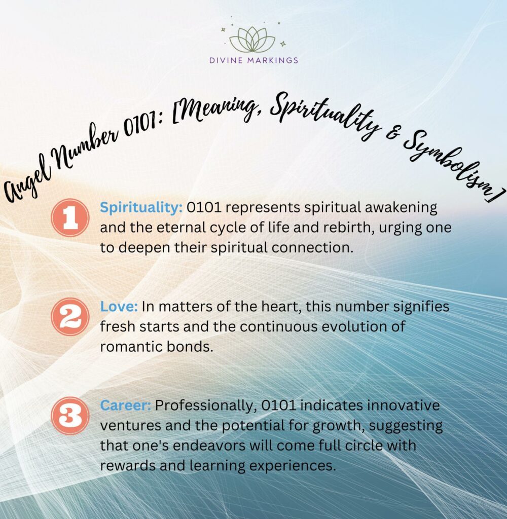 0101 Angel Number Meaning: [Spirituality & Symbolism]