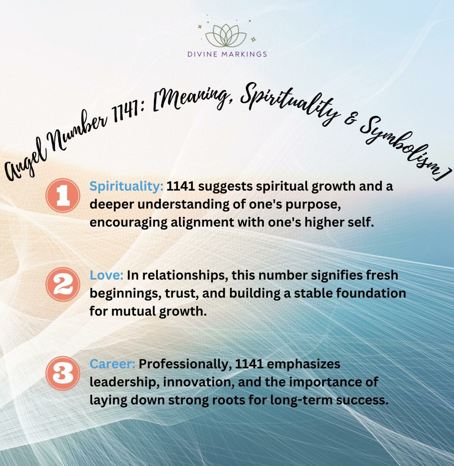 1141 Angel Number Meaning: [Spirituality & Symbolism]