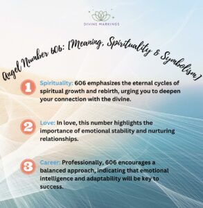 Angel Number 606 Meaning: [Spirituality & Symbolism]