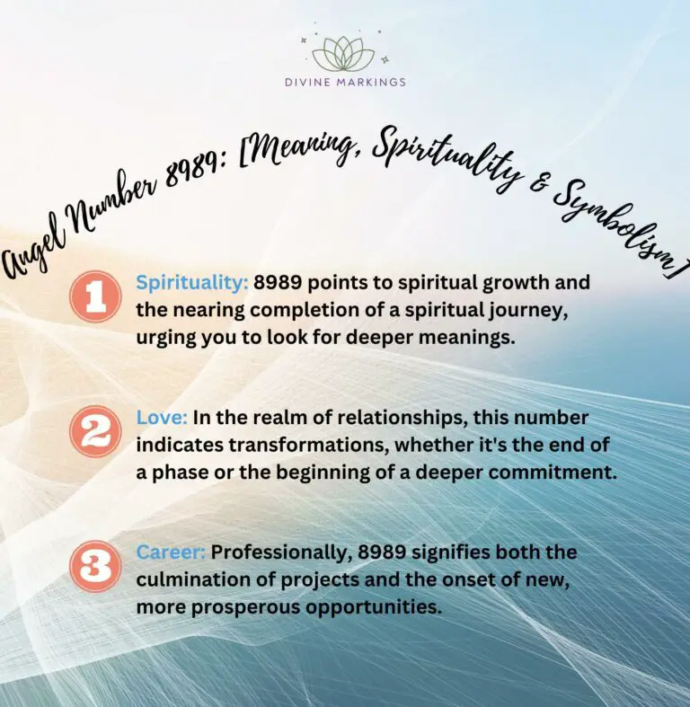 8989 Angel Number Meaning: [Spirituality & Symbolism]