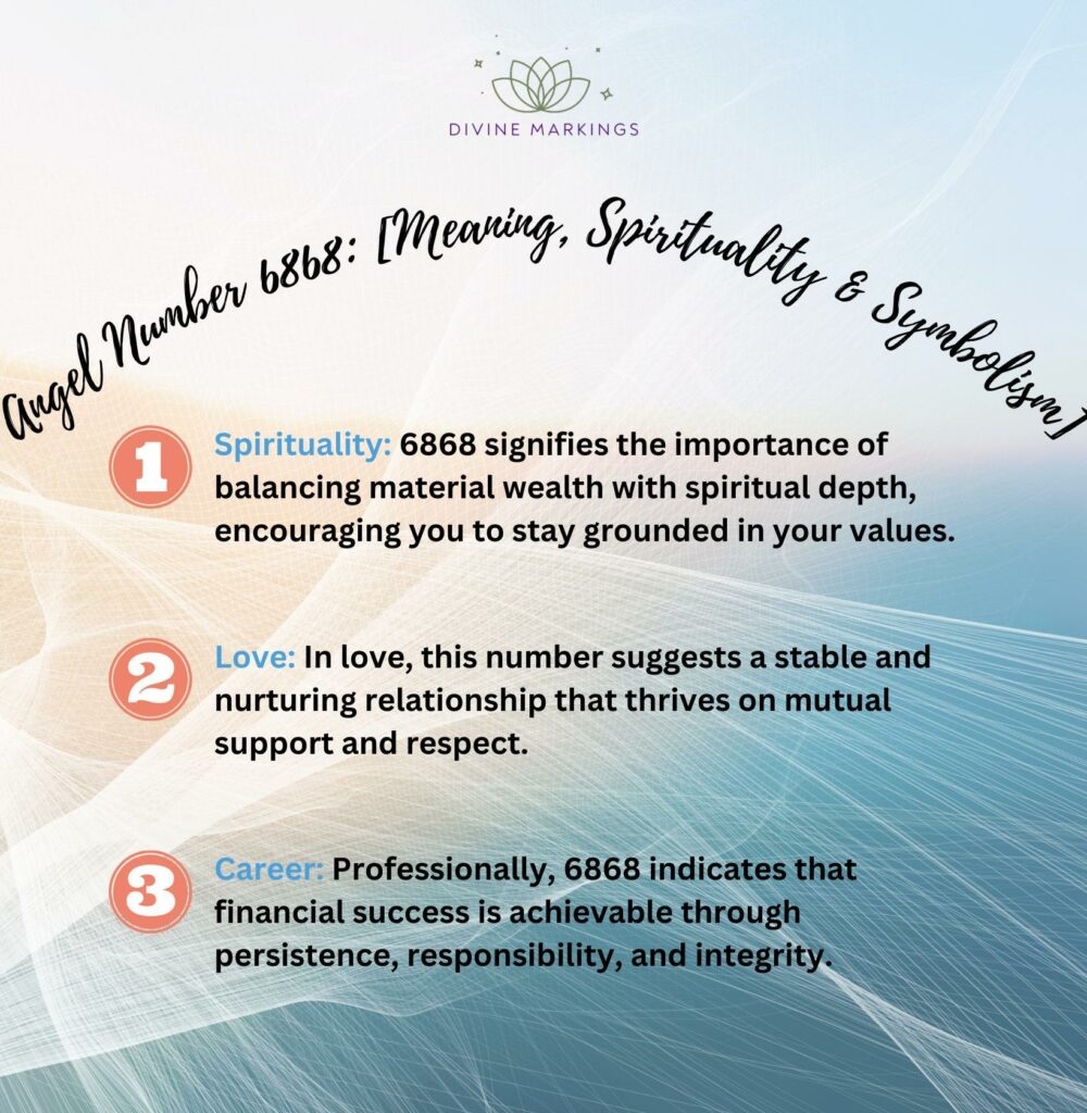 6868 Angel Number Meaning: [Spirituality & Symbolism]