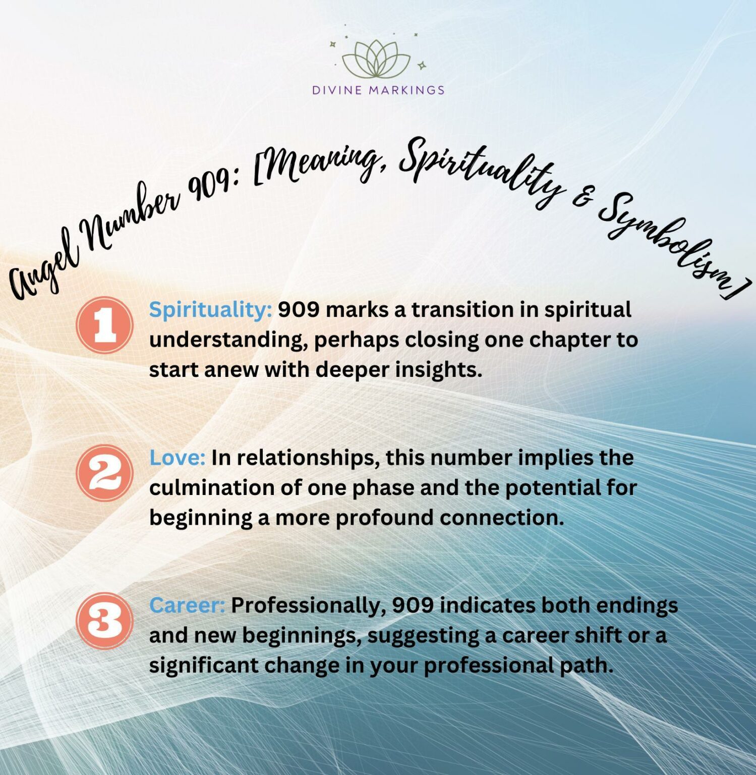 Angel Number 909 Meaning: [Spirituality & Symbolism]