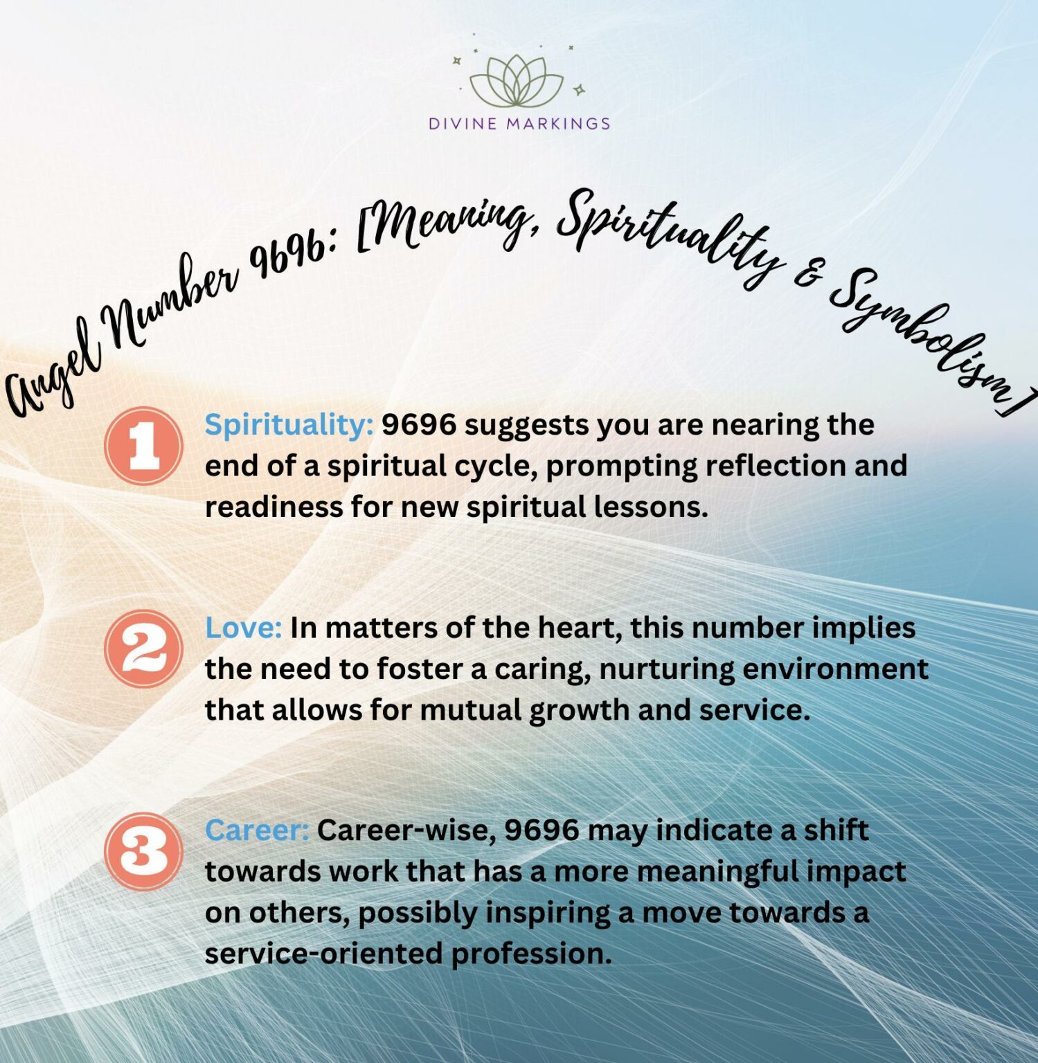 9696 Angel Number Meaning: [Spirituality & Symbolism]