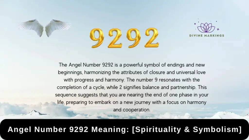 9292 Angel Number Meaning: What Does It Signify?
