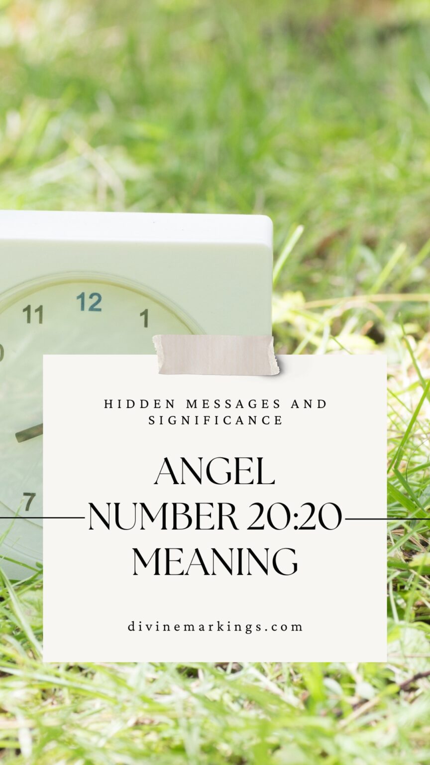 Angel Number 20:20 Meaning: Discover Its Hidden Messages and ...