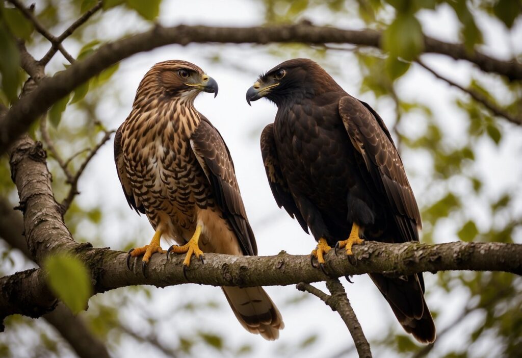 Spiritual Meaning of Hawk And Crow Together: Insights and Symbolism