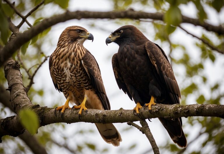 Spiritual Meaning of Hawk And Crow Together: Insights and Symbolism