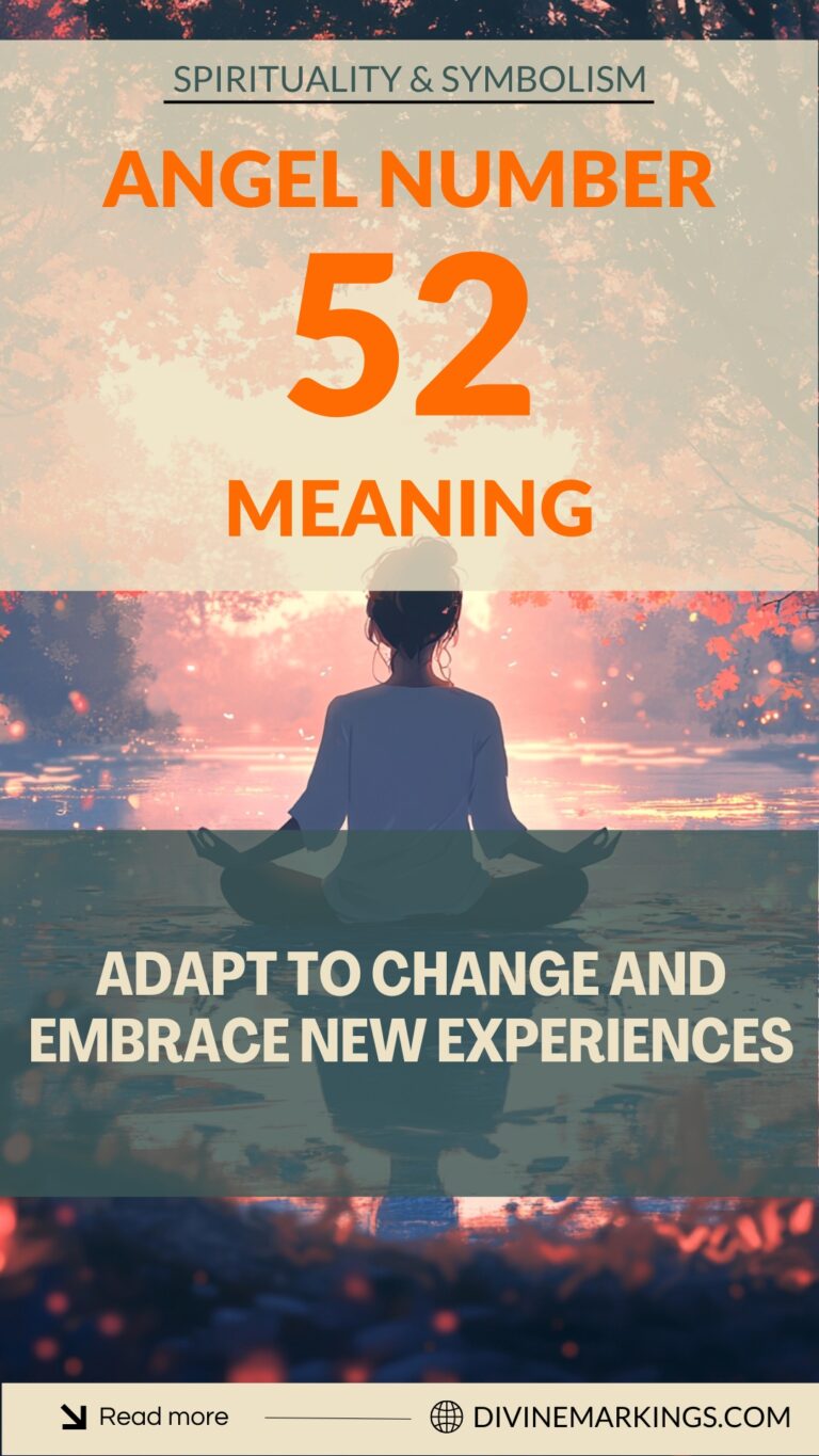 Angel Number 52 Meaning: Unlocking Change and Personal Growth