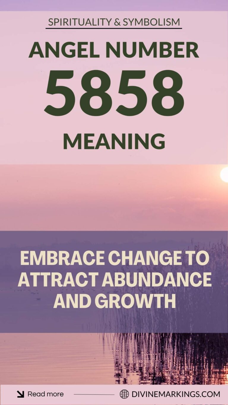 5858 Angel Number Meaning: Unveiling Its Spiritual Significance