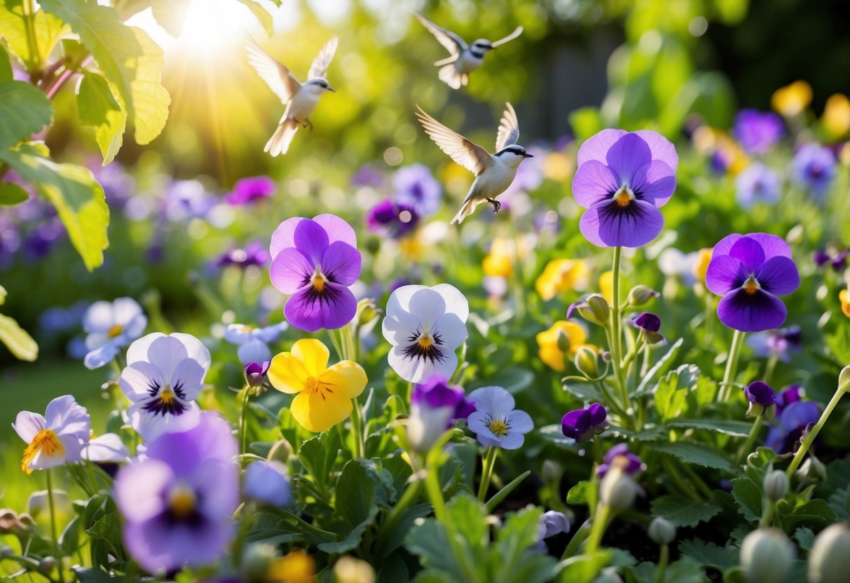 February Birth Flowers: Violets and Primroses