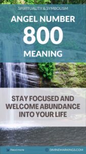 800 Angel Number Meaning – Divine Markings