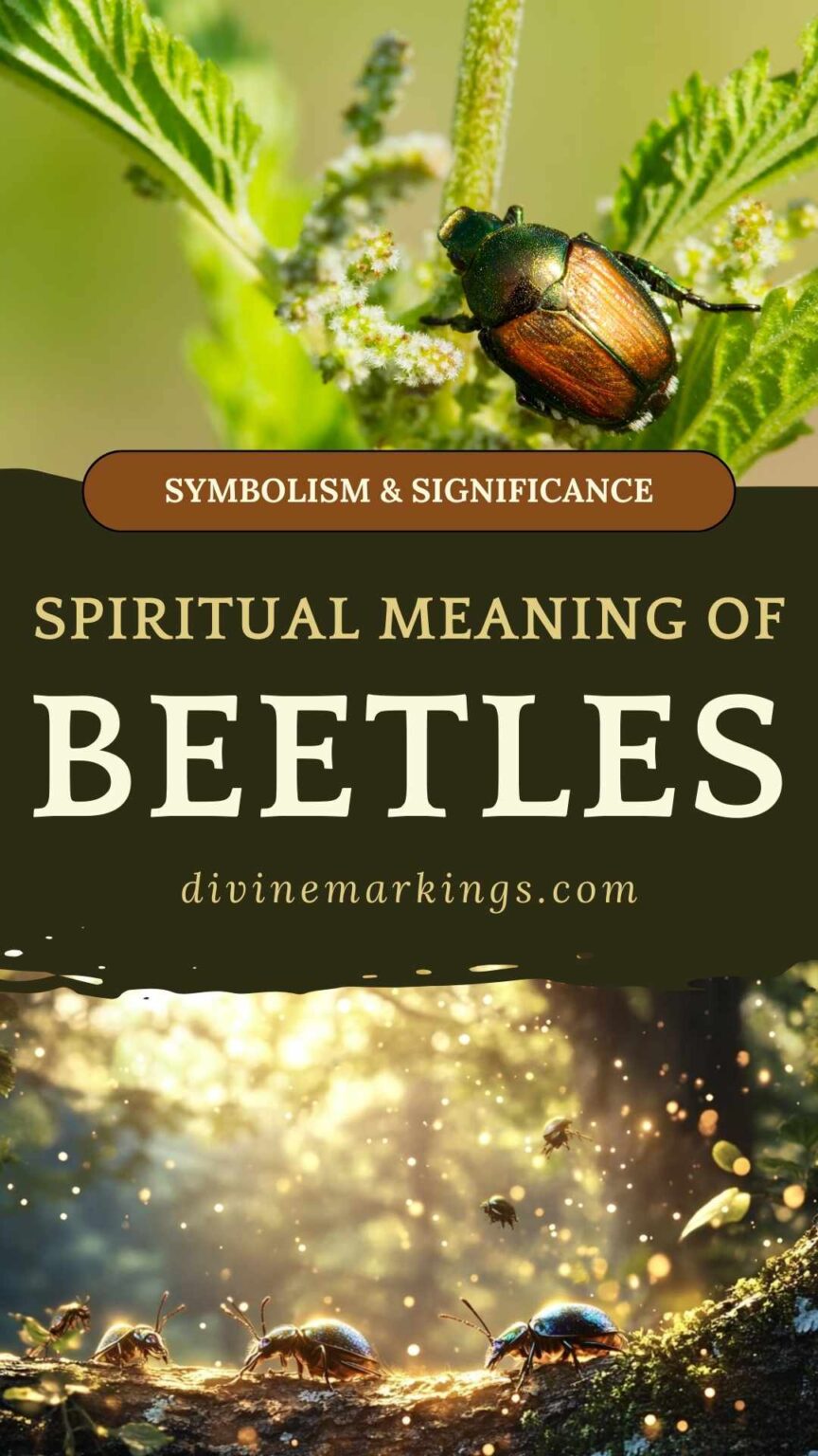 Beetles Spiritual Meaning: [Symbolism & Significance]