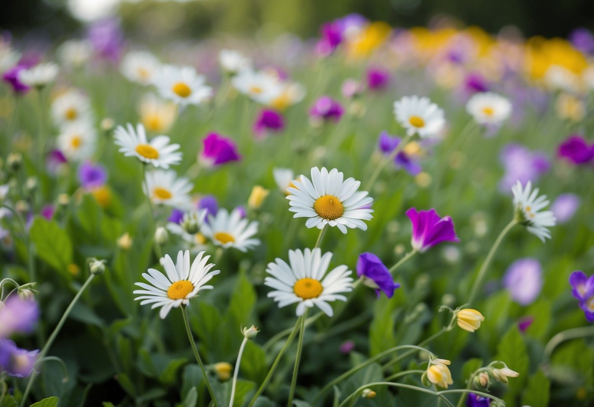 April Birth Flowers: Daisies and Sweet Peas - Celebrate Spring's ...