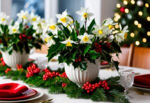 December Birth Flowers: Narcissus and Holly - Symbols of Winter Beauty